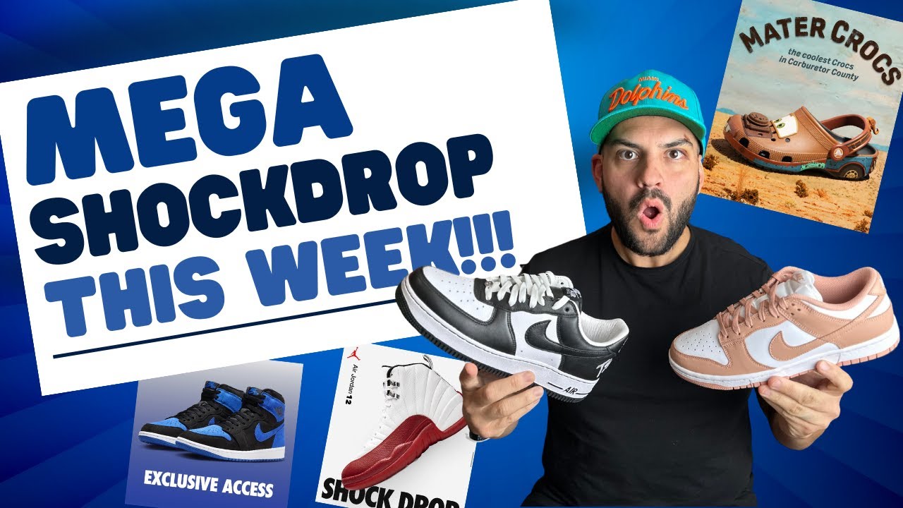 MEGA SHOCK DROP JORDAN 1 REIMAGINED ROYAL S , DISNEY CROCS TOW MATER ...