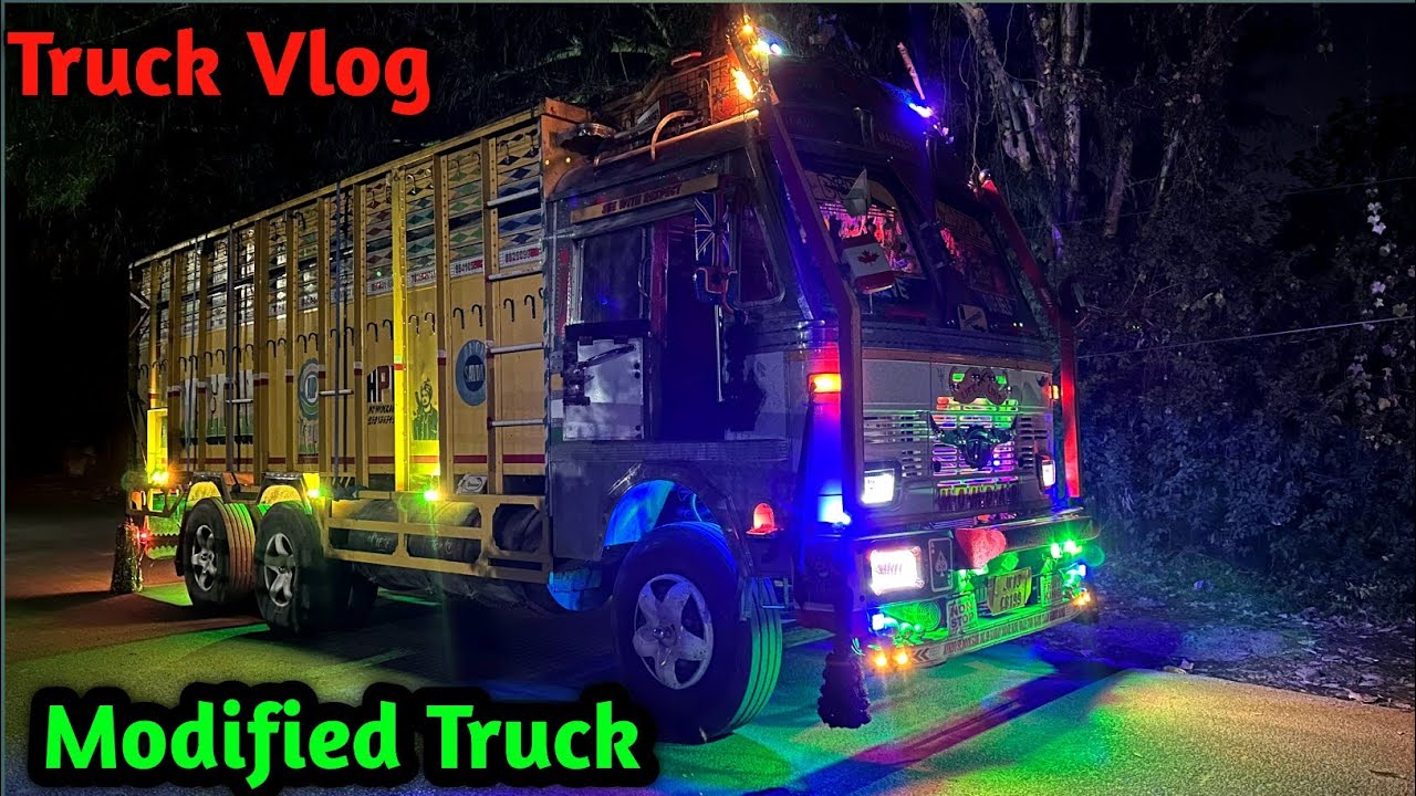 Full Modified Truck || Load be kr lee || Truck ki new look || Truck ...