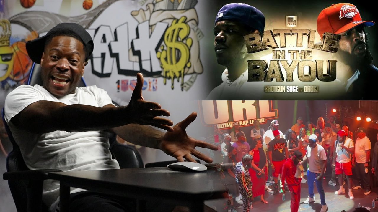 SHOTGUN SUGE VS DRUGZ WYLE THE F@$% OUT 😳😲😱 SMACK/URLTV # ...
