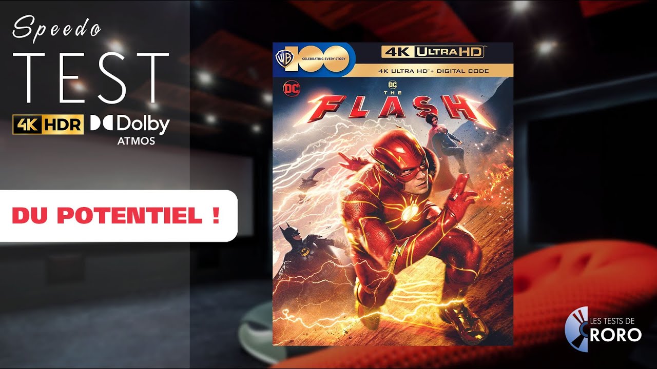 Encore un effort Barry ! The Flash_bluray 4K_test - Dolby Atmos - YouTube