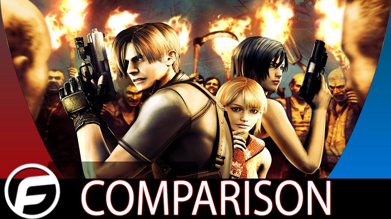 Resident Evil 4 Comparison Screens For Ultimate Edition HD On PC - YouTube