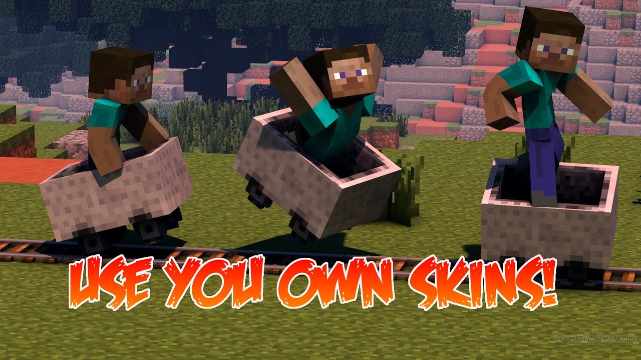 Use your Own Minecraft skin in Thumbnails! - YouTube