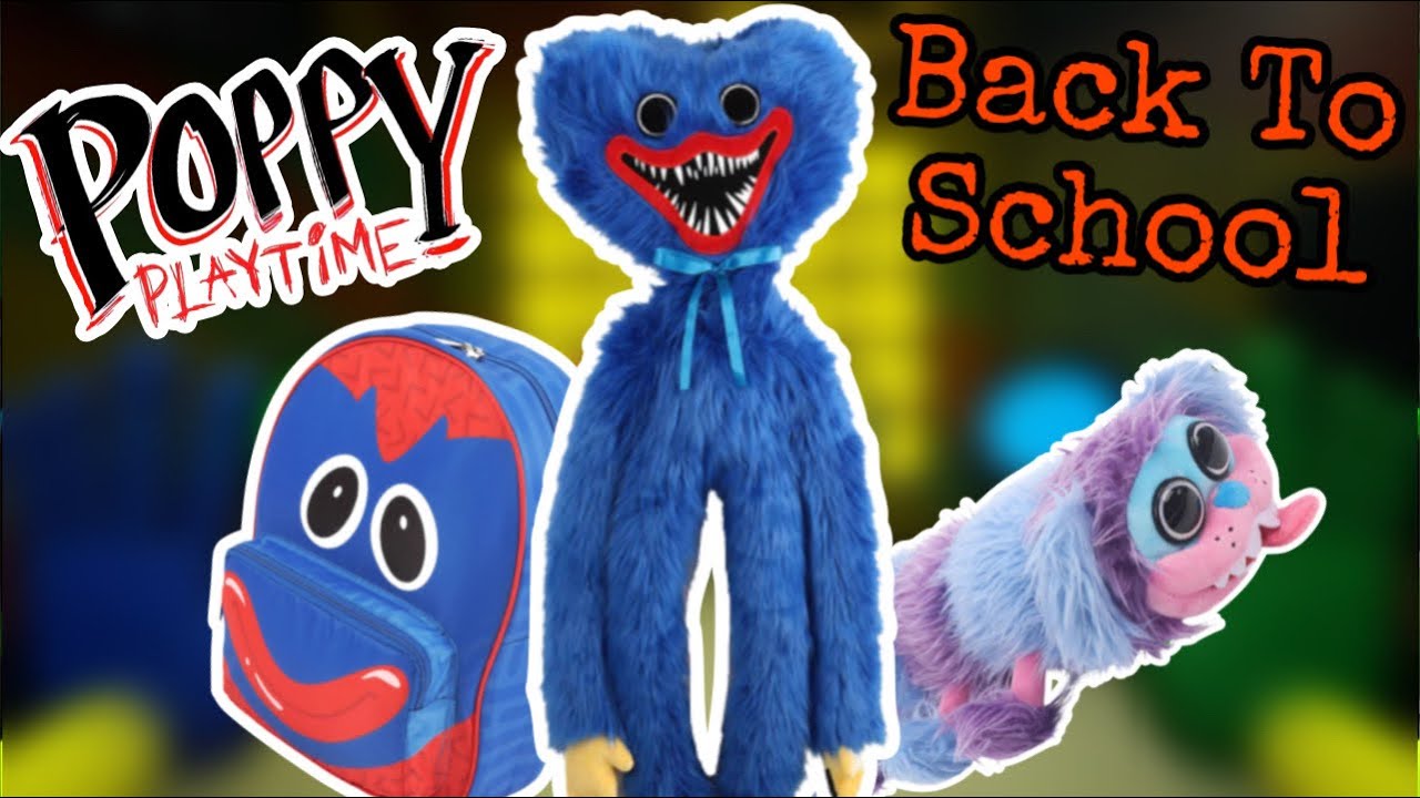 NEW OFFICIAL POPPY PLAYTIME BACK TO SCHOOL MERCHANDISE!!! || Backpack ...