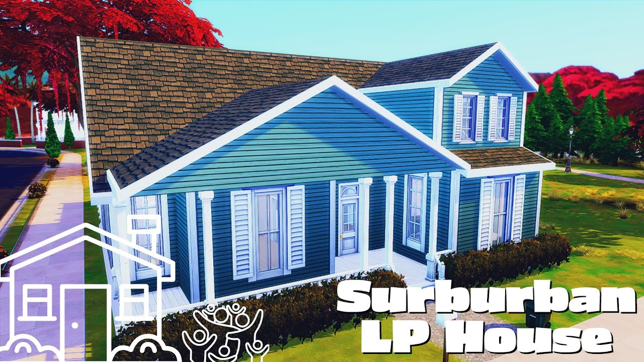 Starter Suburban Home for San Sequoia | Sims 4 Growing Together | Sims ...