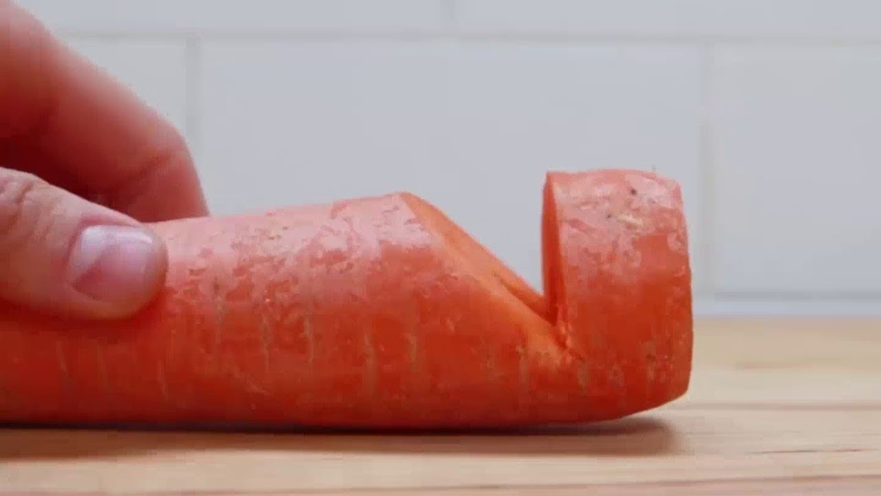 How To Make an Instrument Out of a Carrot - YouTube