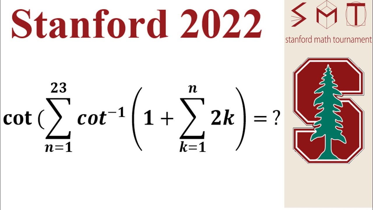 2022 Stanford Algebra Olympiad Math Tournament | SMT Q6|questions maths ...