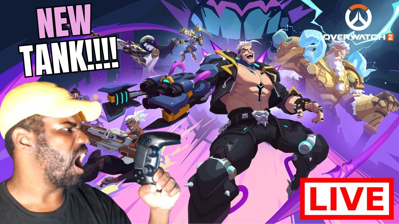 NEW TANK!!!! OVERWATCH 2 GAMEPLAY - YouTube
