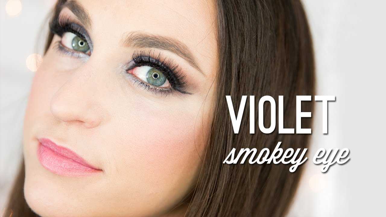 Violet Smokey Eye Tutorial - YouTube