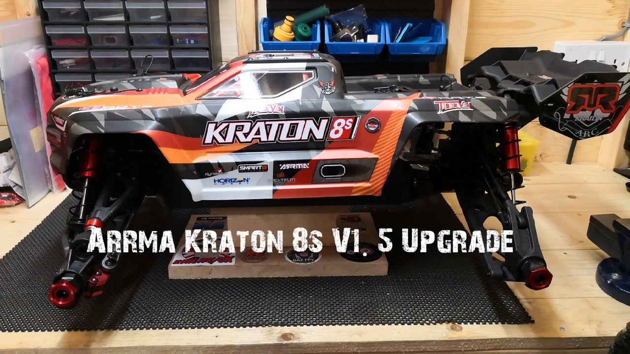 Arrma Kraton 8s V1.5 Upgrade kit - YouTube
