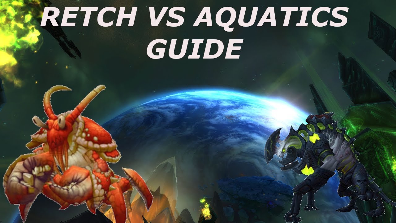 How to beat retch using only aquatic pets WOW [GUIDE] - YouTube