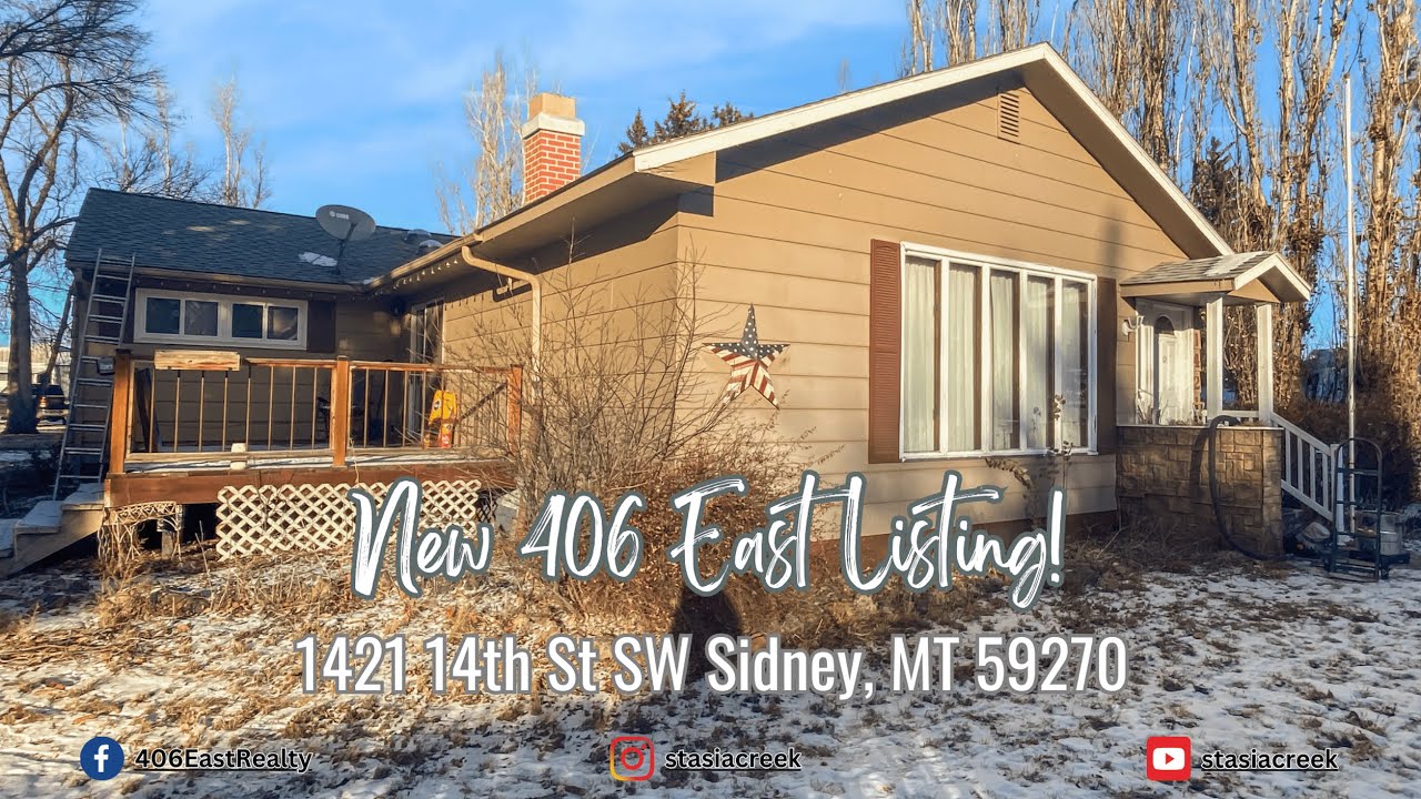 1421 14th St SW Sidney, MT 59270 Property Tour - YouTube