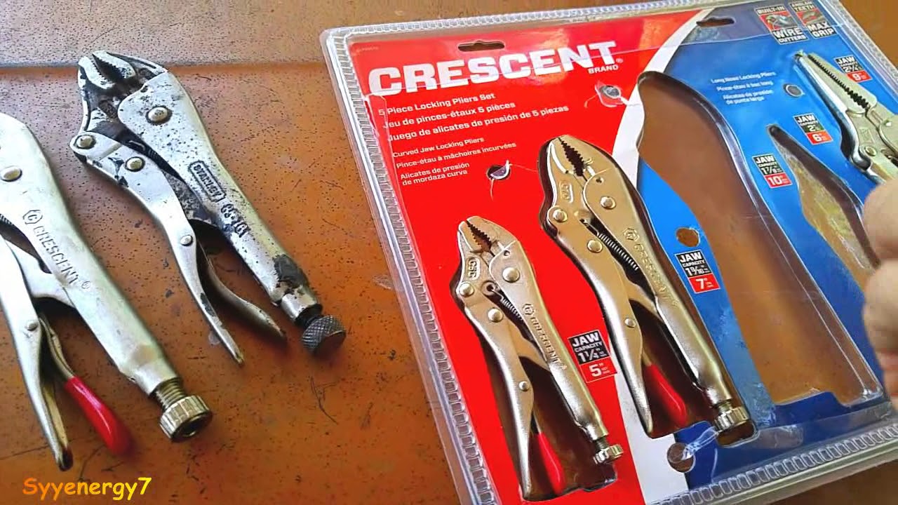 Crescent 'Vice Grip' Locking Pliers, a Pretty Good Deal - YouTube