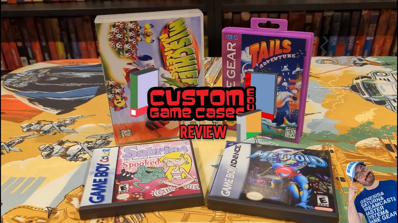 MovieTom's Review of Retro Game Cases from CustomGameCases.com - YouTube