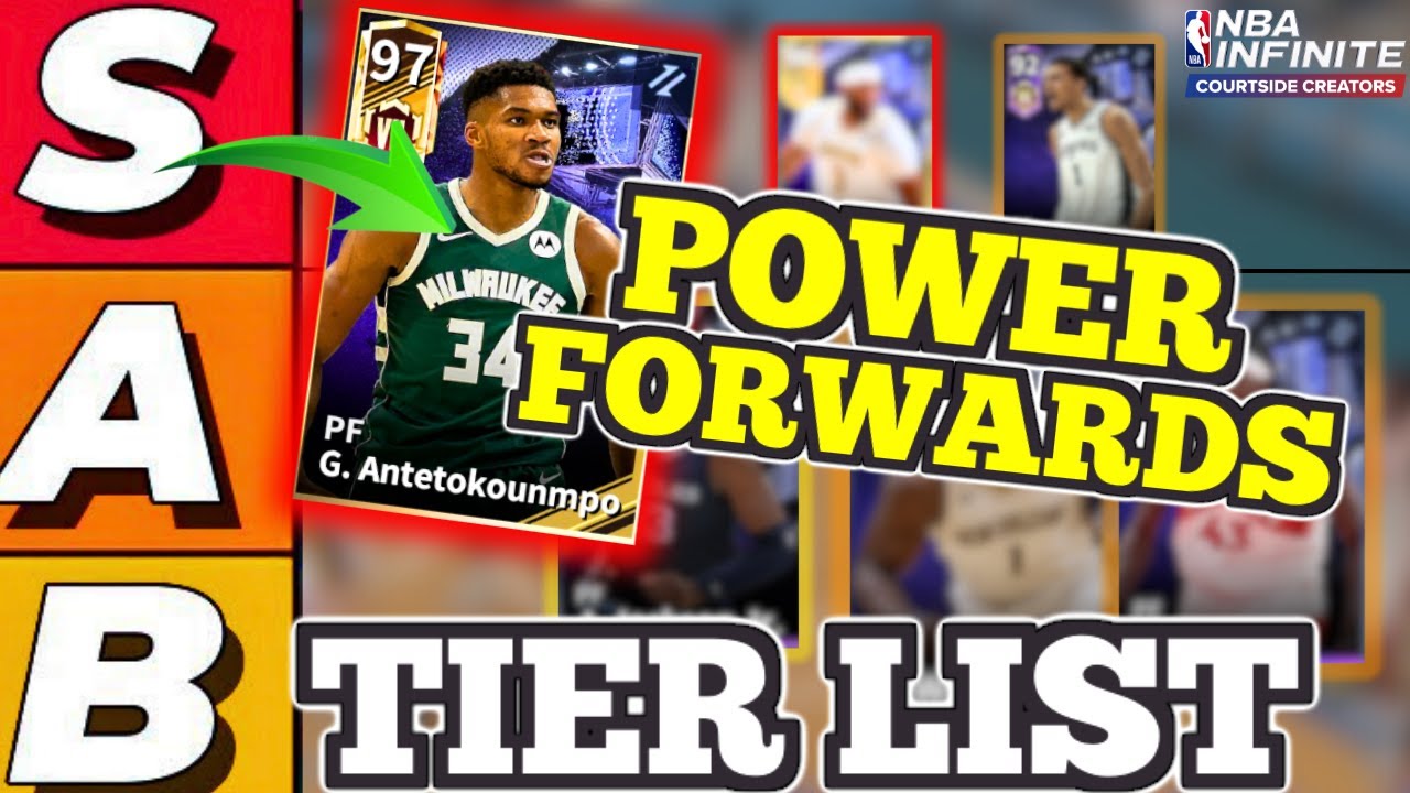 TIER LIST: POWER FORWARDS | NBA Infinite S3 - YouTube