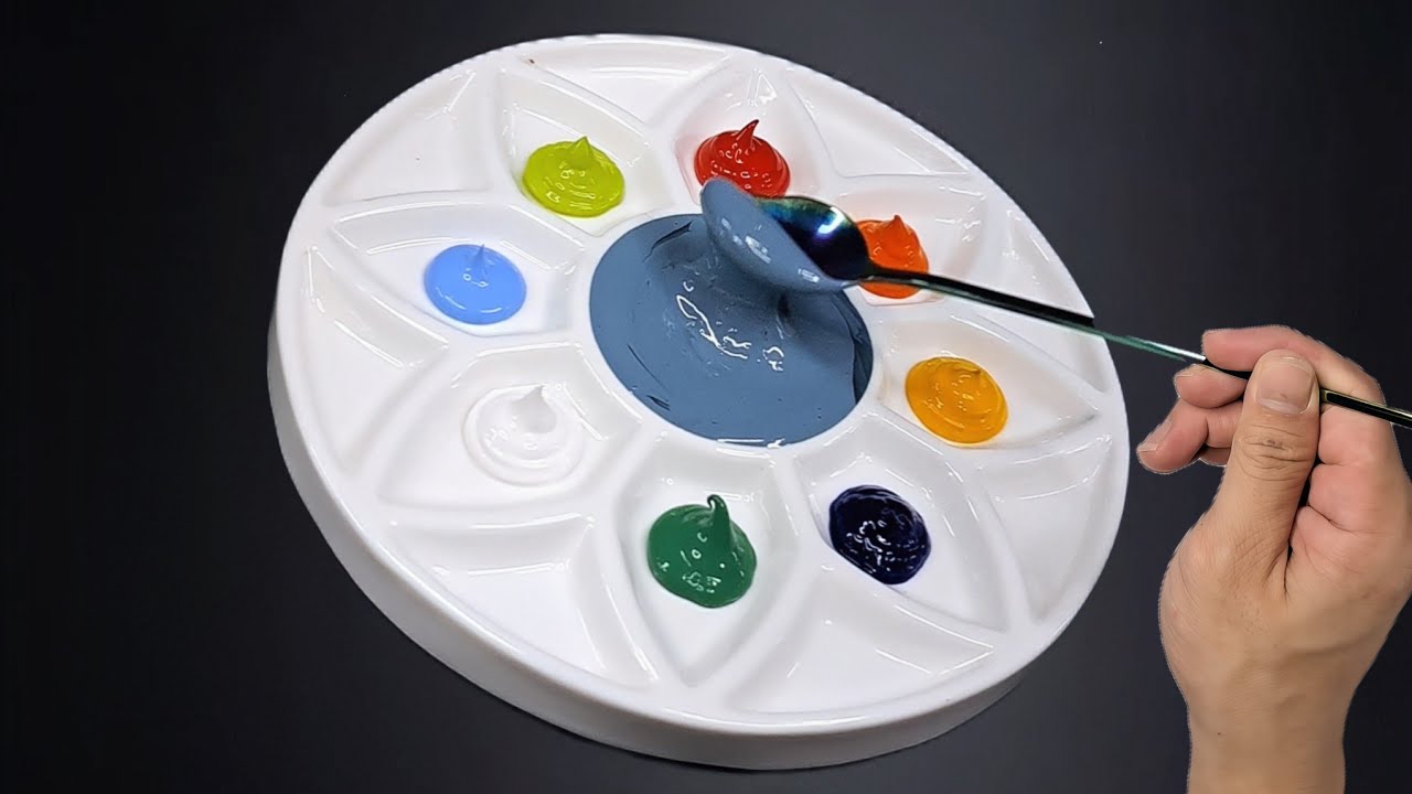 Create 8 Colors From True Blue VS Primary Colors | Satisfying Color ...