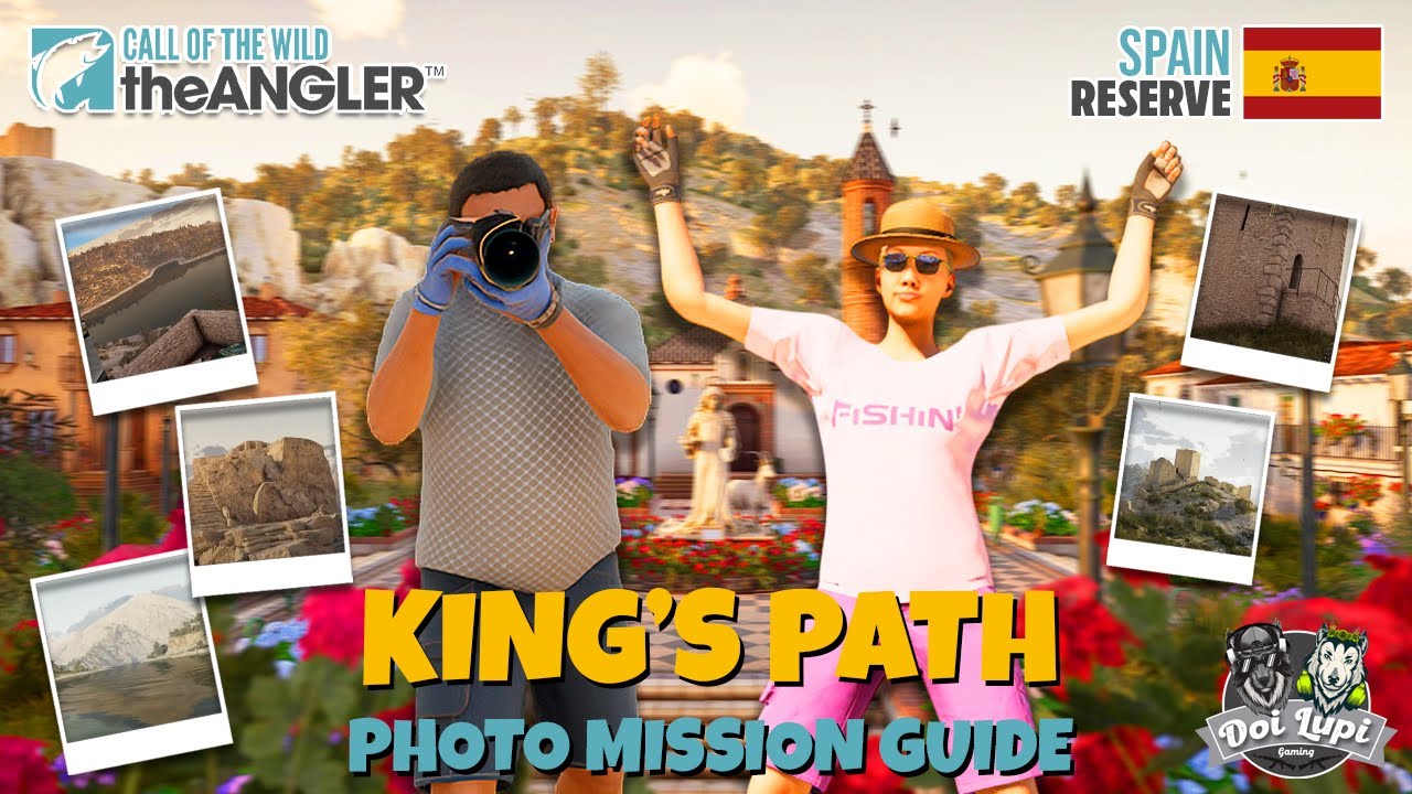 All Photo Locations - The King’s Path Mission (Call of the Wild: The ...