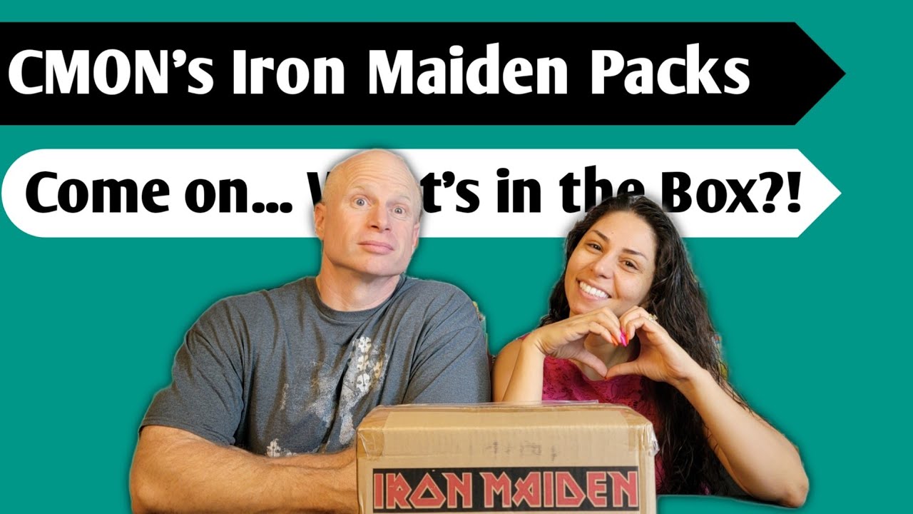 Heavy Metal Zombies: An Unboxing of the Iron Maiden Sets - YouTube