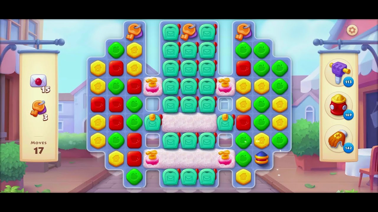 TOWNSHIP Colorful Puzzle Match -3 game level # 2109 - YouTube