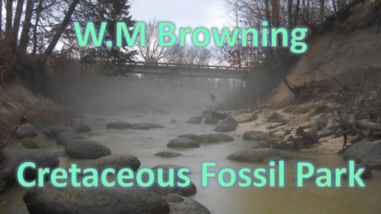 W.M. Browning Cretaceous Fossil Park - YouTube