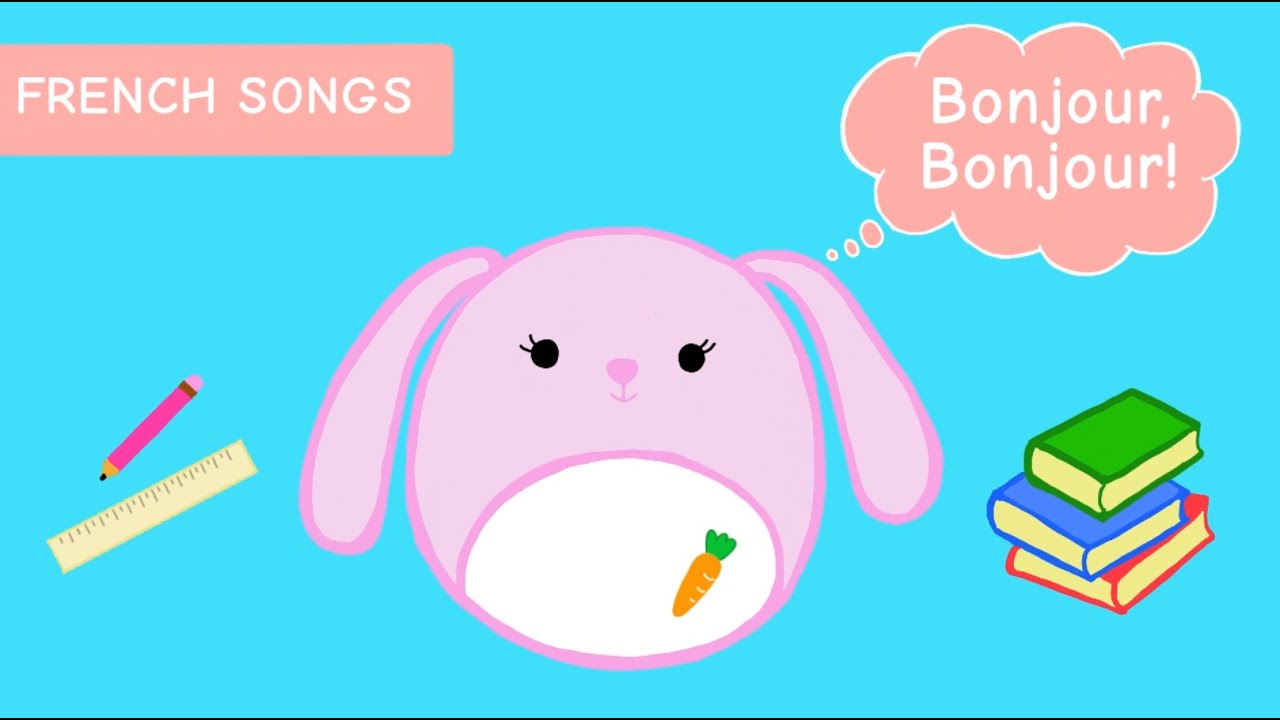 We LOVE Squishmallows | French Songs with Squishmallows - Bonjour ...