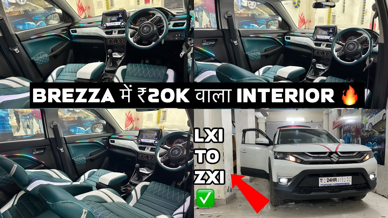Brezza Lxi Modification Brezza में ₹20K वाला INTERIOR LXI TO ZXI ...