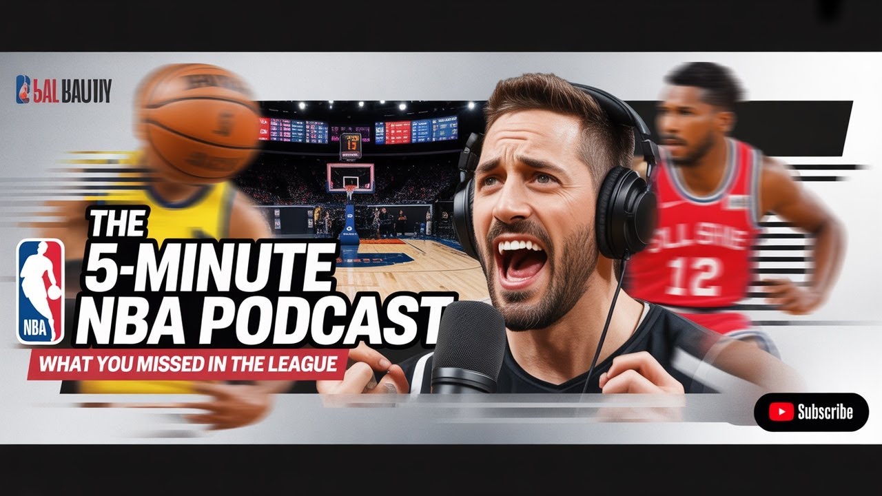 The 5-Minute NBA Podcast: Your daily NBA recap starts now. - YouTube