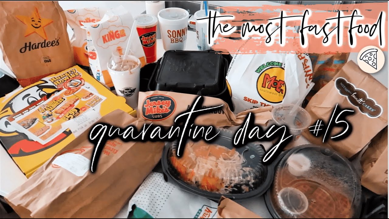 QUARANTINE DAY #15 || I got over $100 in takeout for FREE ...