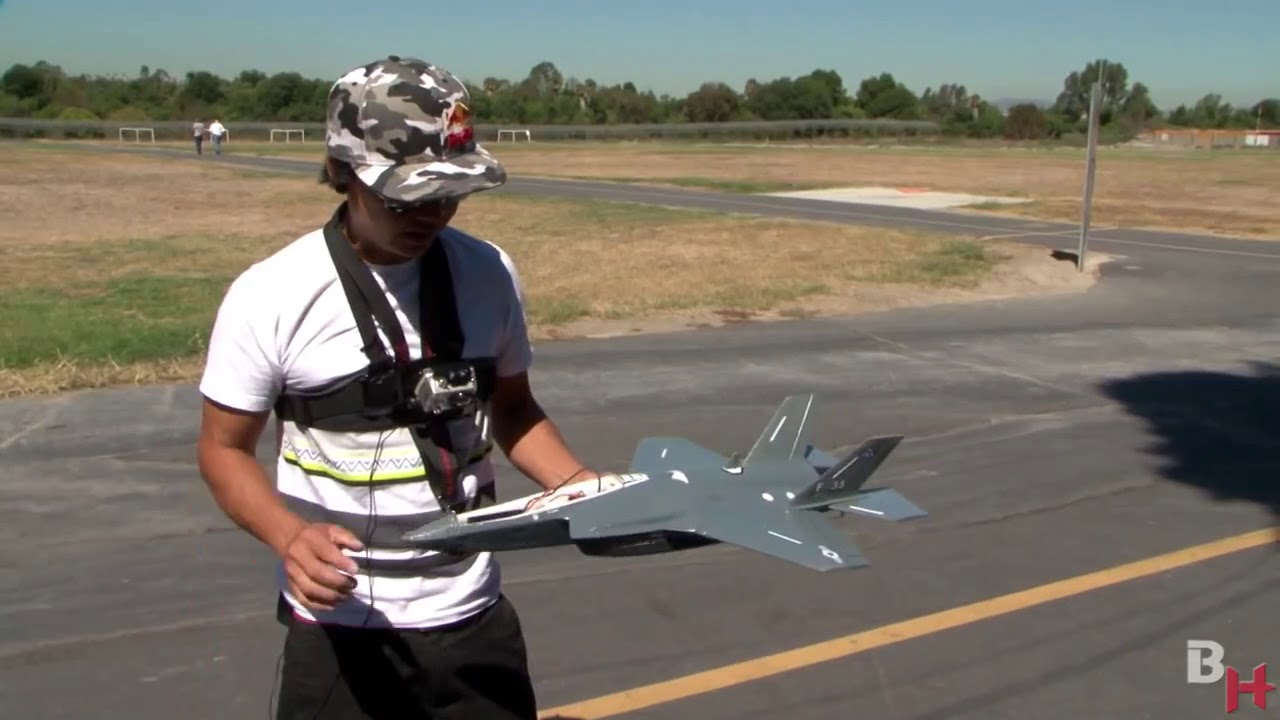 Mini F 35 BlitzRCWorks Flight Review EDF Fighter Jet - YouTube