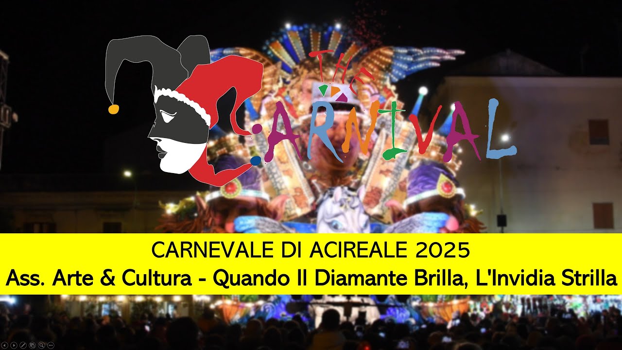 Carnevale Acireale 2025: Ass. Arte & Cultura - Quando Il Diamante ...