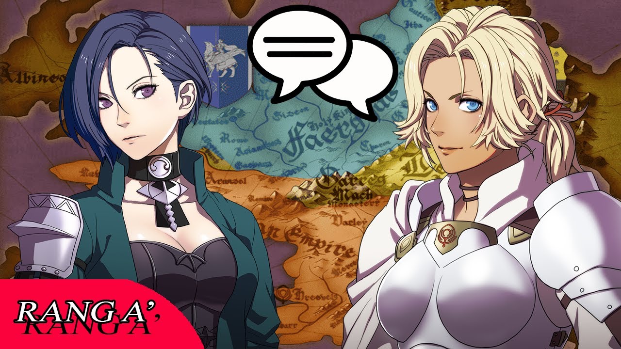 Fire Emblem Three Houses : Shamir et Catherine Rang A1 [Dialogue de ...