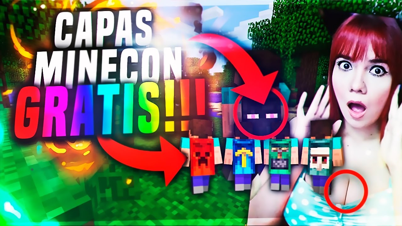 ¡COMO TENER CAPA DE LA MINECON GRATIS! - FUNCIONANDO FEBRERO 2017 - YouTube