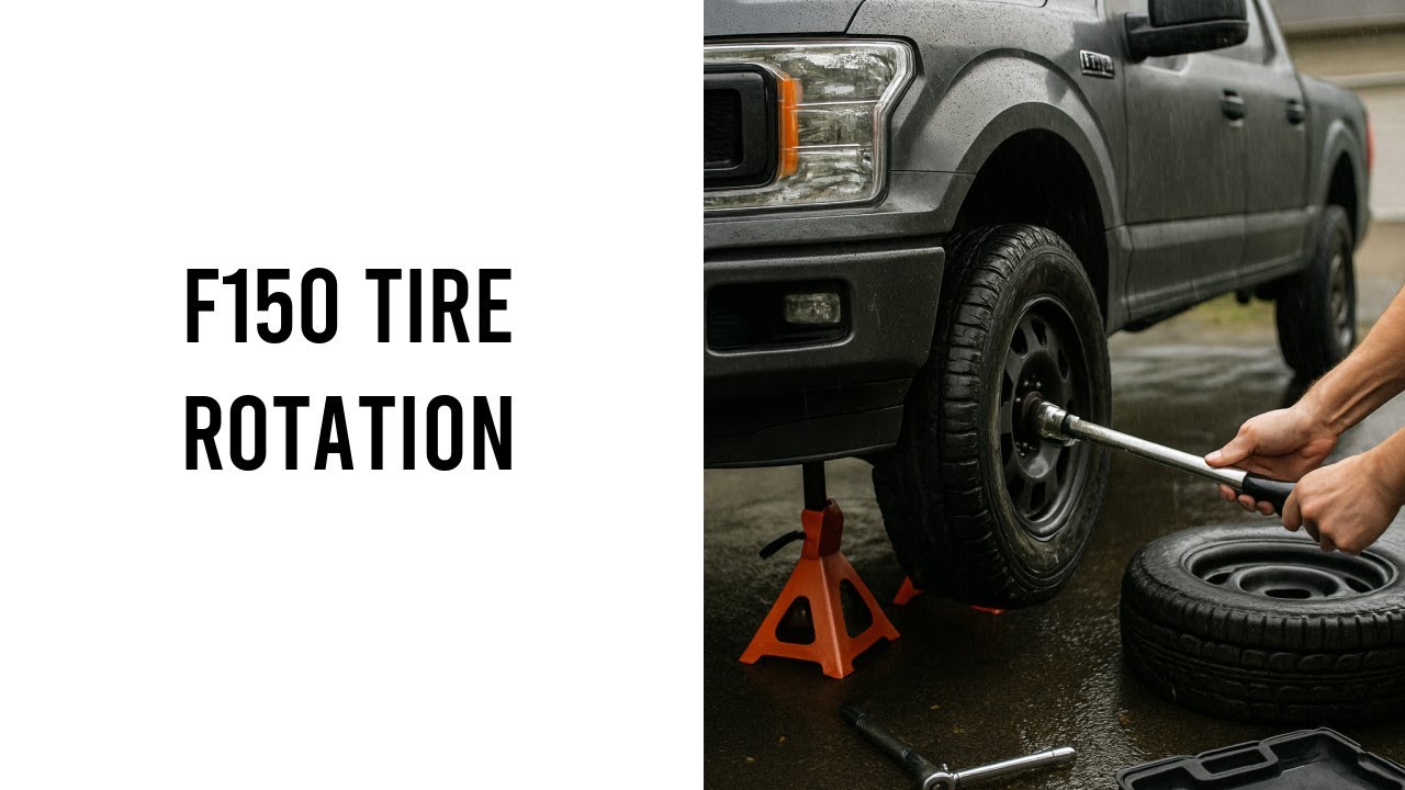 Ford F150 Tire Rotation - YouTube