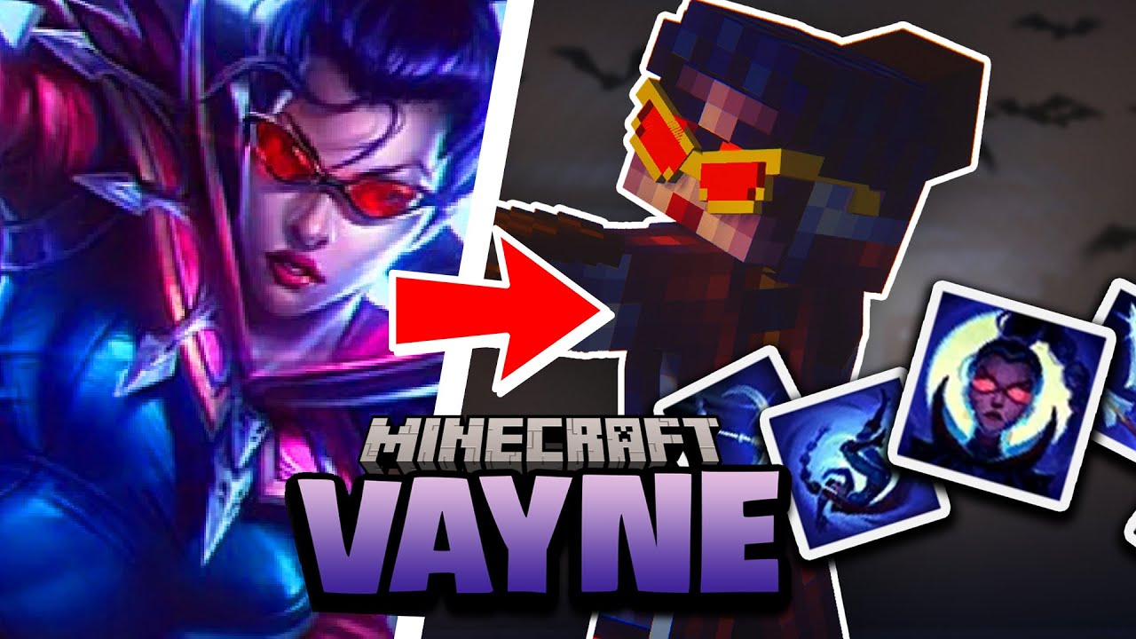 Tôi Mang VAYNE vào trong Minecraft Như Thế Nào? | Datapack LMHT - YouTube