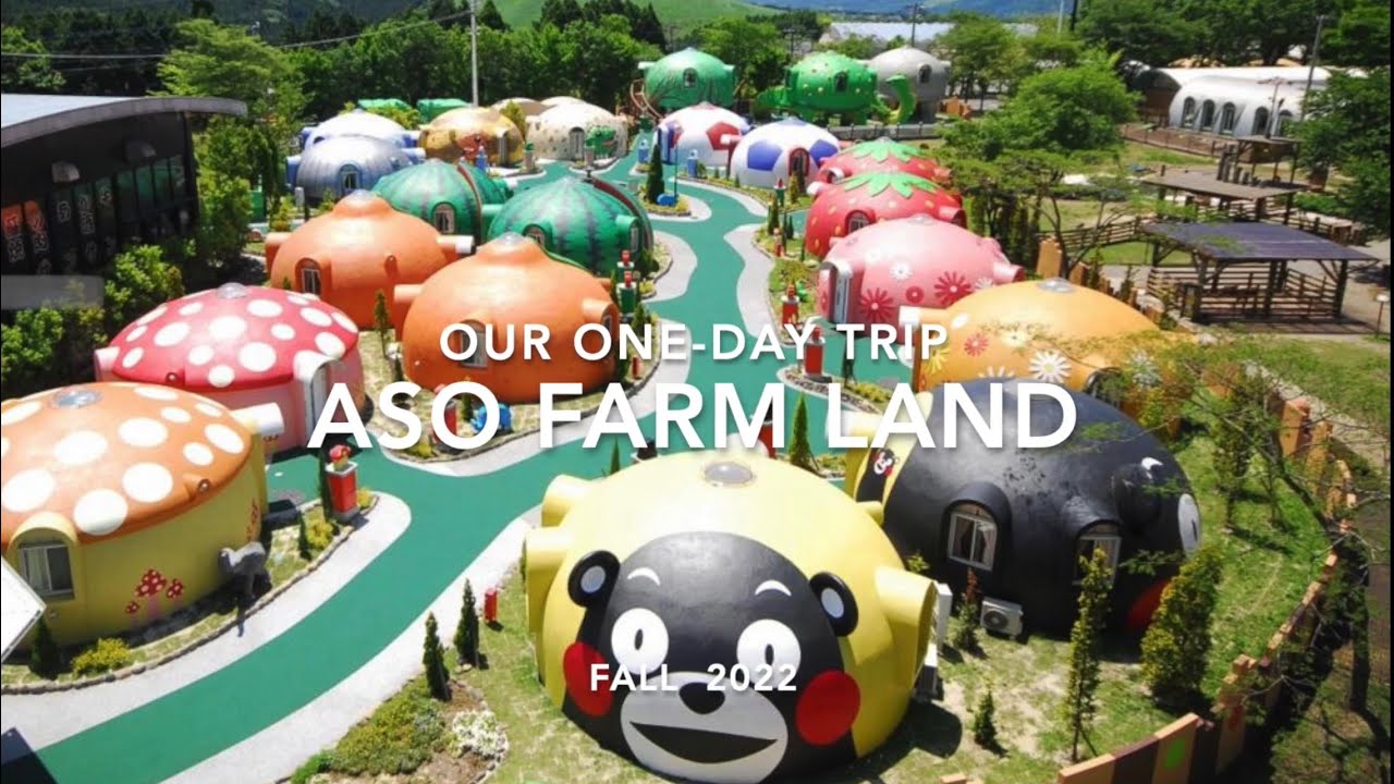 Our Trip to Aso Farm Land (Fall 2022) - YouTube