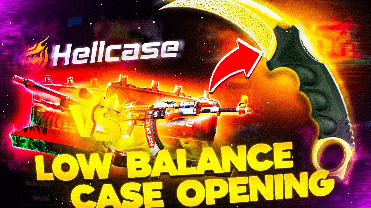 HELLCASE LOW BALANCE CASE OPENING | HELLCASE PROMO CODE 2024 | - YouTube