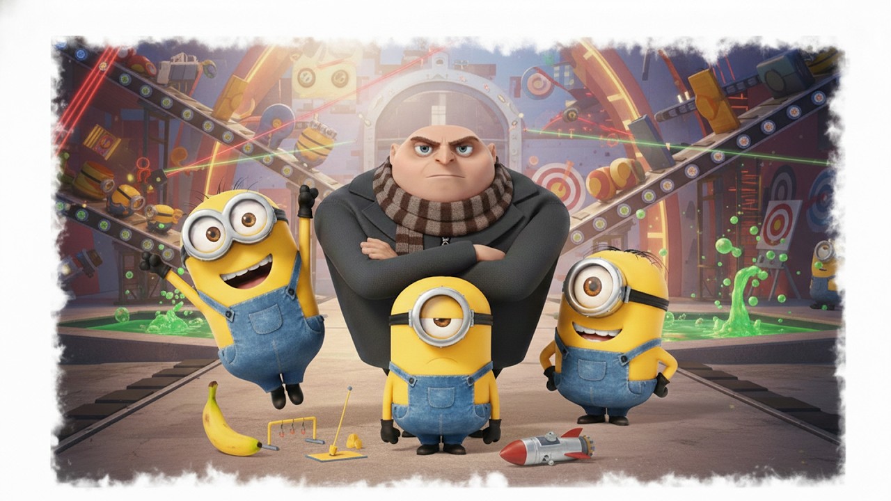 Gru vs Minion Madness 🧠🔥 | Villain Lab Goes Wild | Funny Minions ...