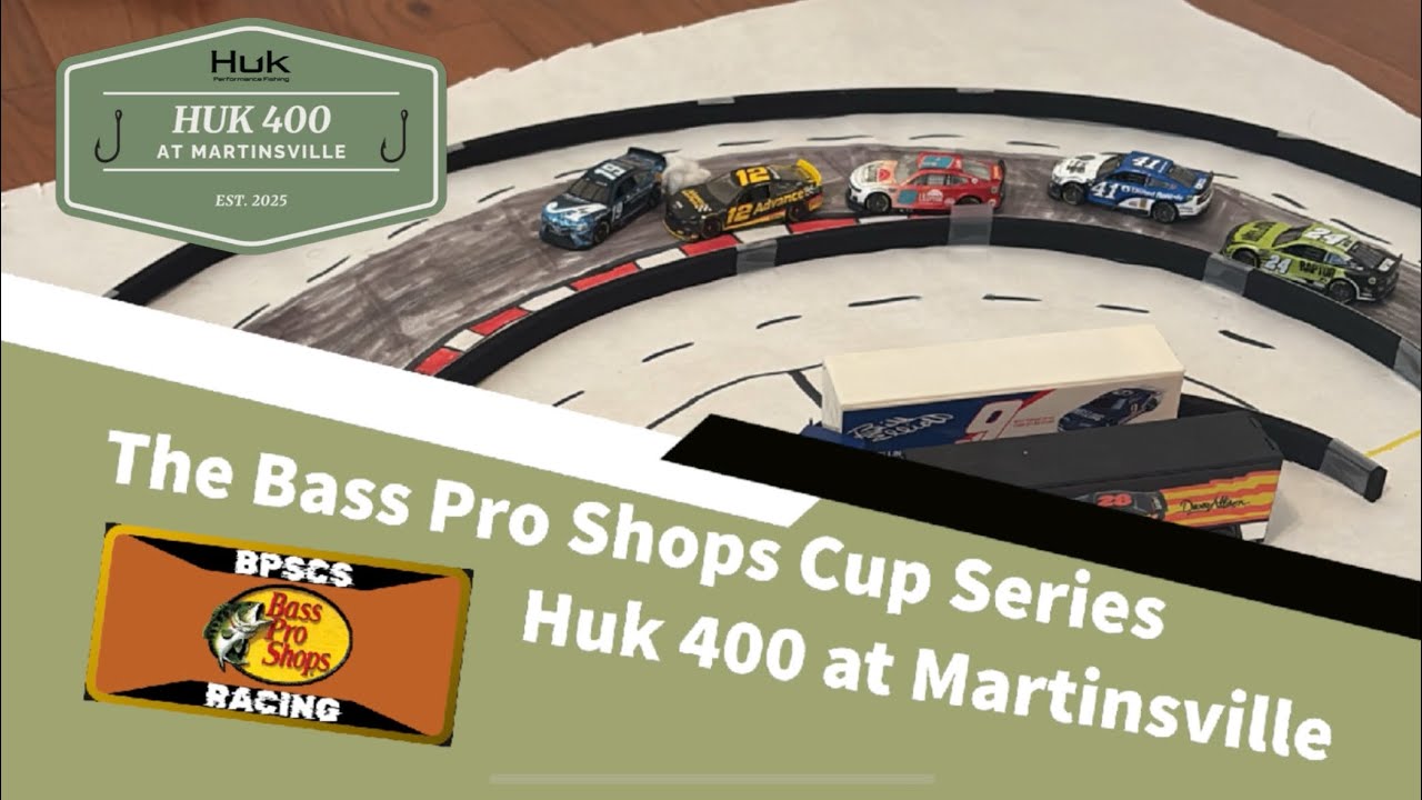Bass Pro Shops Cup Series // Season 1 Race 2 // Huk 400 at Martinsville ...