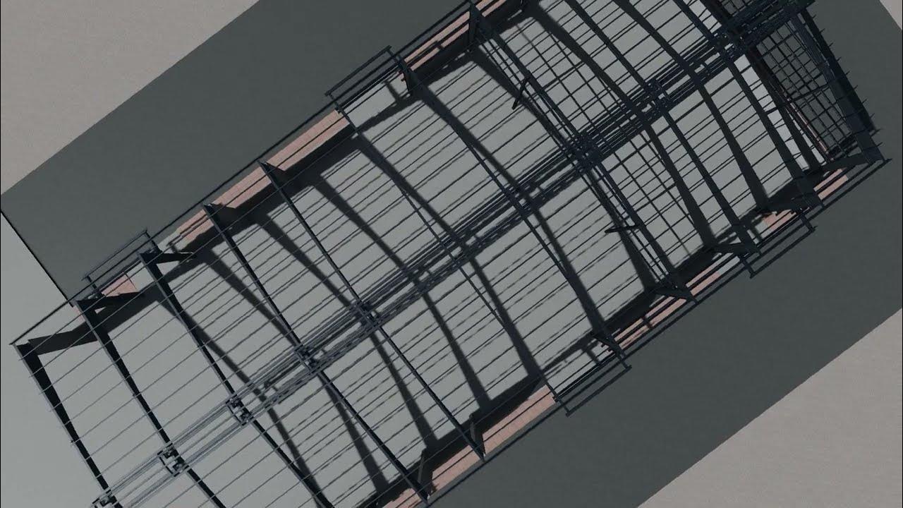 structure frame design ! metal frame steel ! frame structure 3d - YouTube