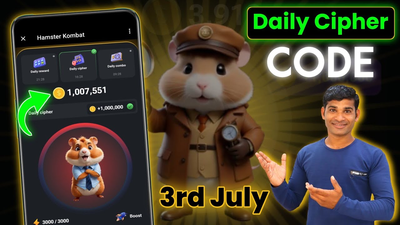 hamster kombat daily cipher 3 july | hamster kombat daily cipher today ...
