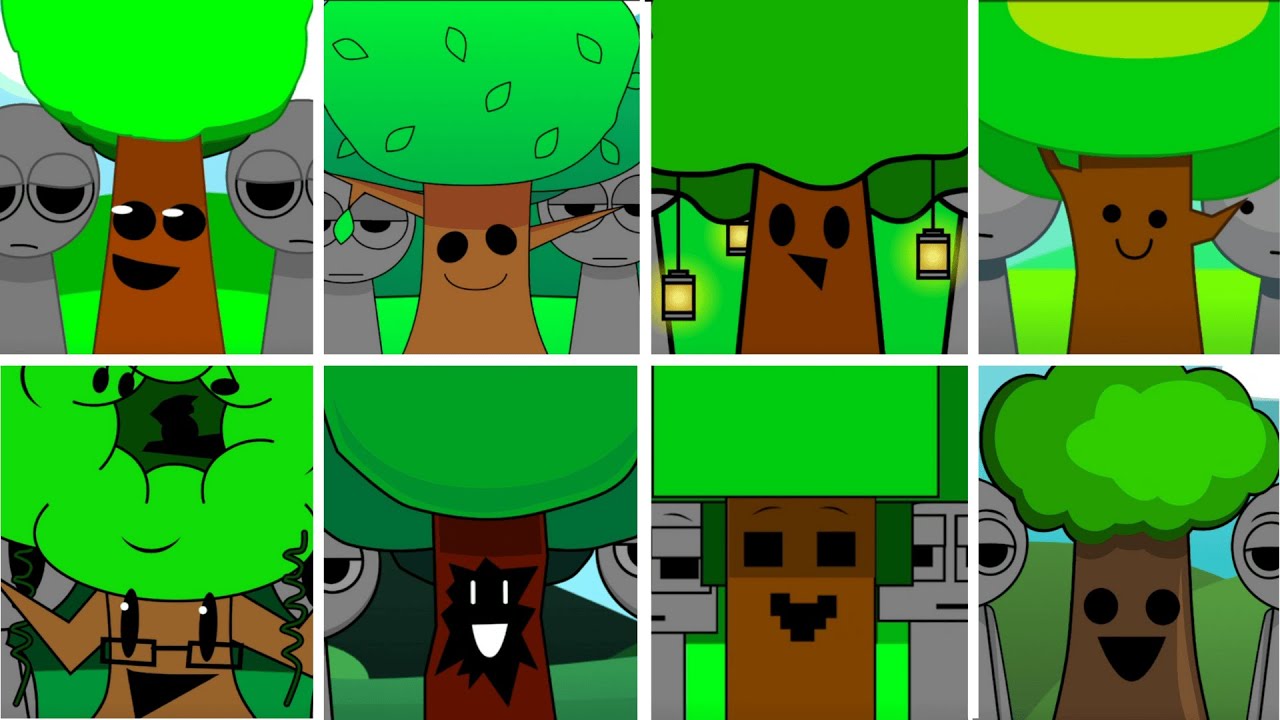 🌳 Incredibox - Sprunki but ONLY MR. TREE in ALL Different Mods 🌳🌳 - YouTube