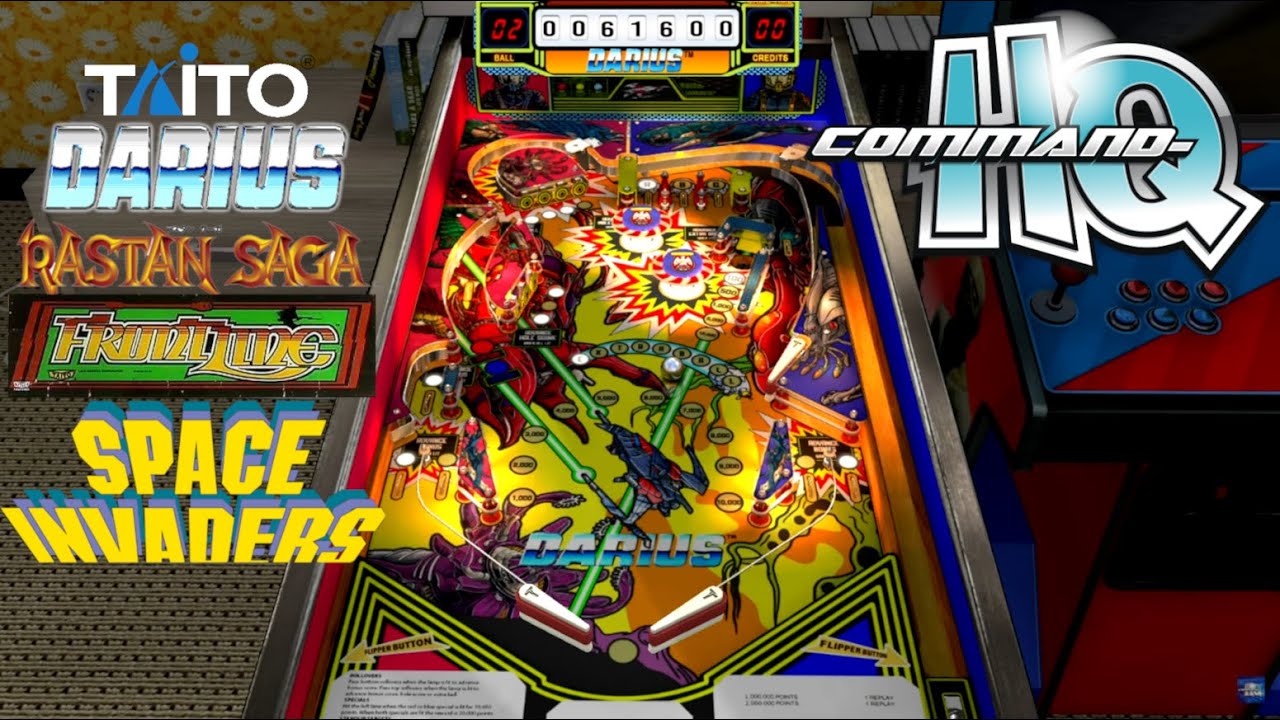 Taito Pinball tables Impressions and Gameplay - Legends Gamer Pro - YouTube
