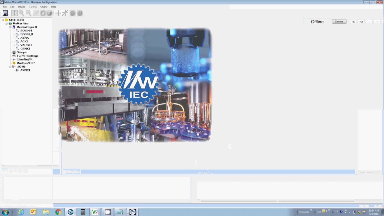 Servo Motion Control with Yaskawa MPiec Motion Controller PLC's. - YouTube