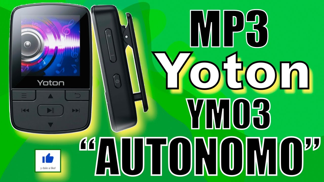 MP3 Yoton YM03 "AUTONOMO", Unboxing y Review - YouTube
