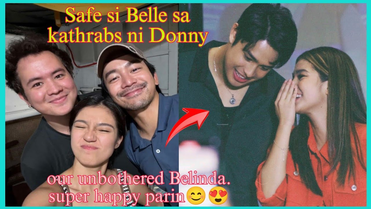 BELLE unbothered sa issue || Super happy sa set kasama mga ka thrabs ni ...