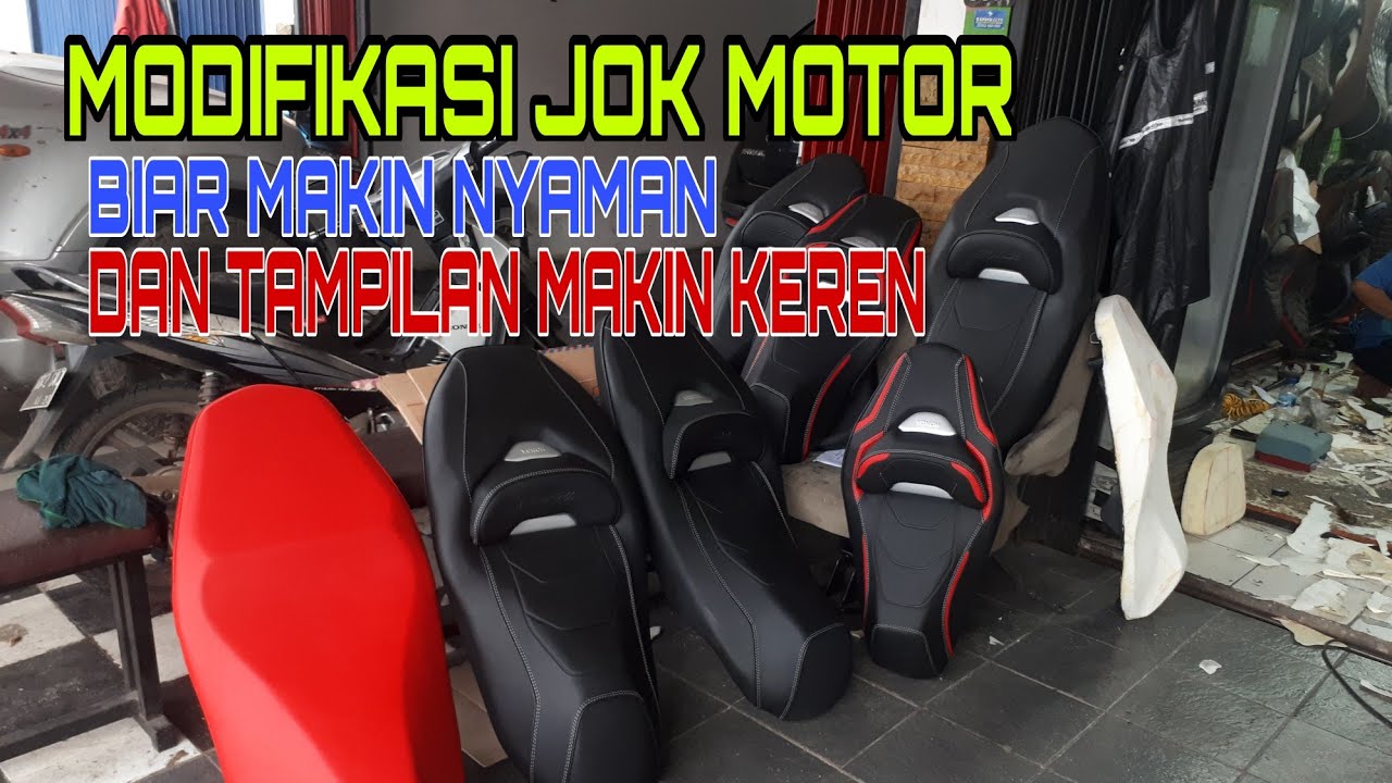 MODIFIKASI JOK MOTOR DI JATIASIH BEKASI - YouTube