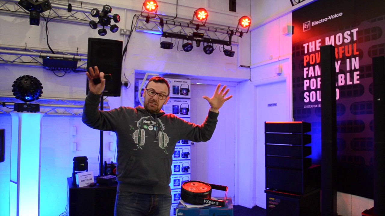 Chauvet FX PAR 3 @ Phase One - YouTube