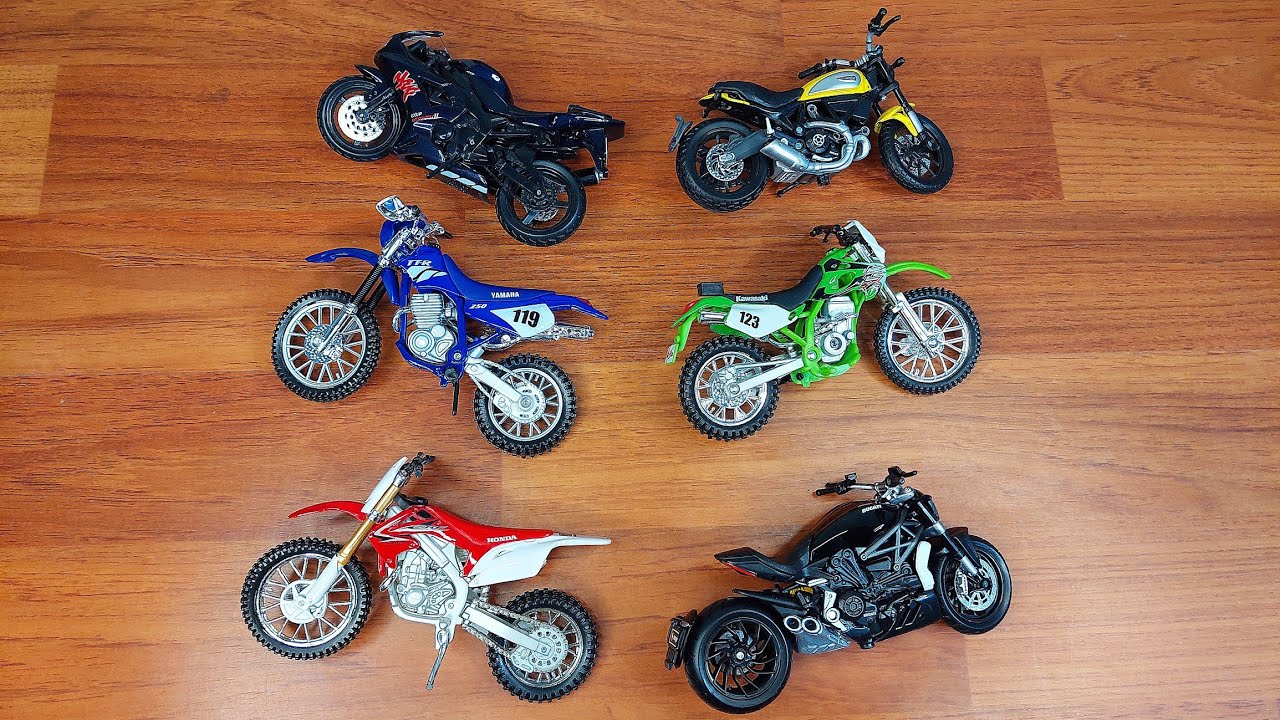Motorcycles Model Scale Bikes 1/18 by Maisto and Bburago (Part 2/5 ...