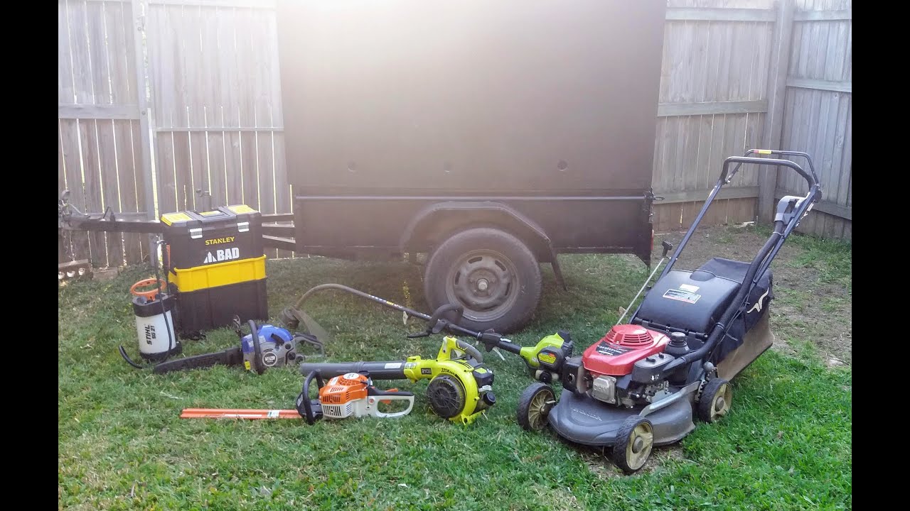 Lawn Care Setup - 2019/2020 - RATCLIFF's LANDSCAPING - YouTube