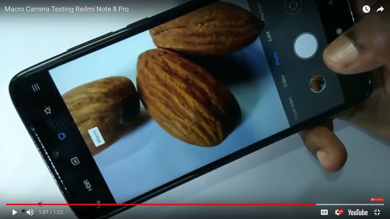 Macro Camera Testing Redmi Note 8 Pro - YouTube
