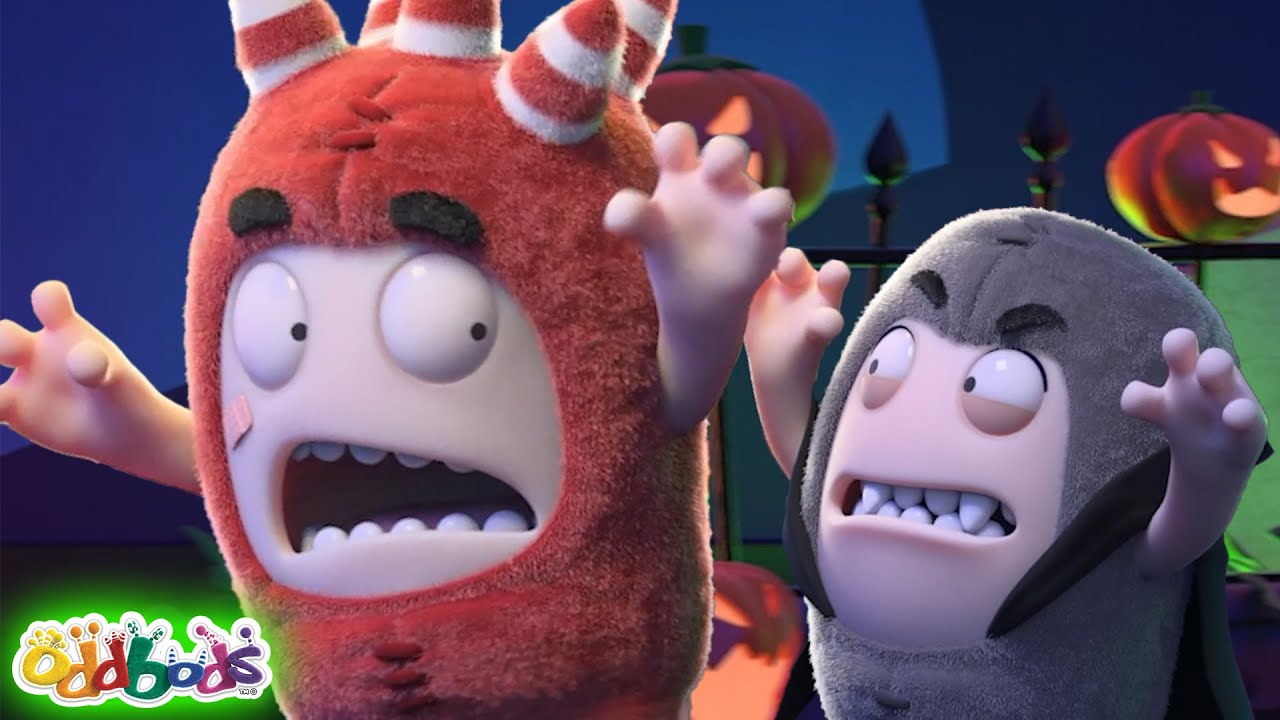 Scary Ride Time! | Oddbods | Spooky Play | Halloween Cartoons for Kids ...